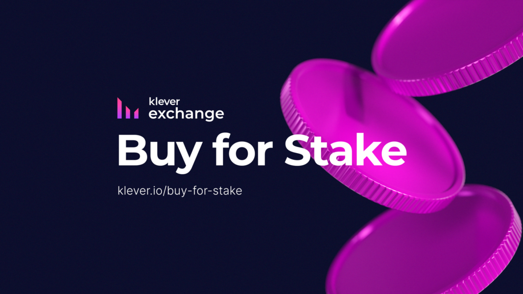 Bitcoin.me Exchange launches Buy For Stake platform | Klever
